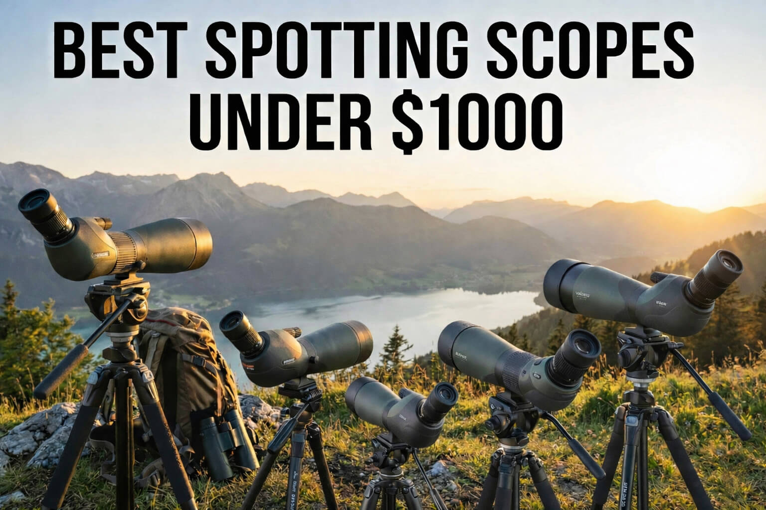 The 7 Best Spotting Scopes Under $1000 of 2026